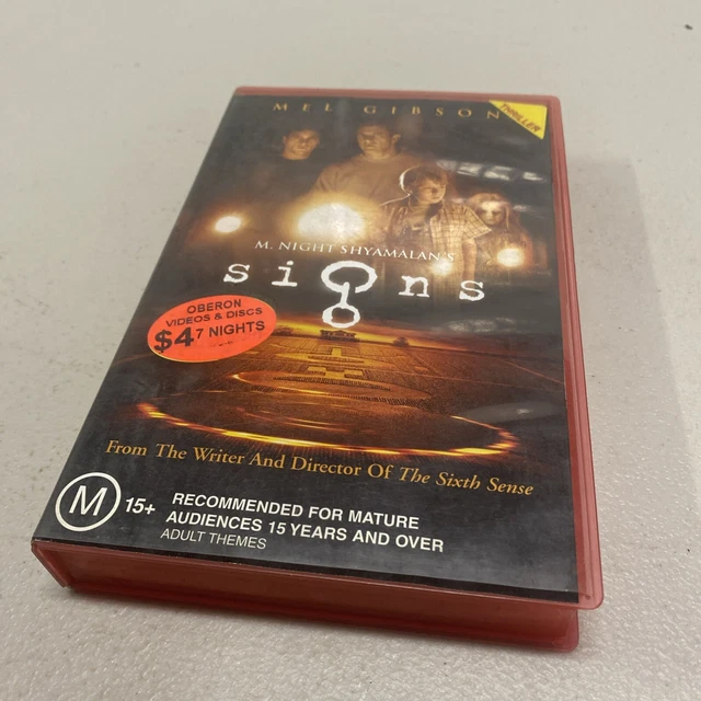 SIGNS ON VHS Ex Rental Big box EUR 20,86 - PicClick FR