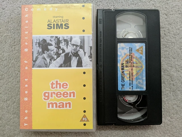 THE GREEN MAN VHS Video Retro, Supplied by Gaming Squad £4.99 - PicClick UK