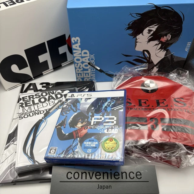 PERSONA 3 RELOAD LIMITED BOX Full Complete Set PS5 Benefits 2024 P ...