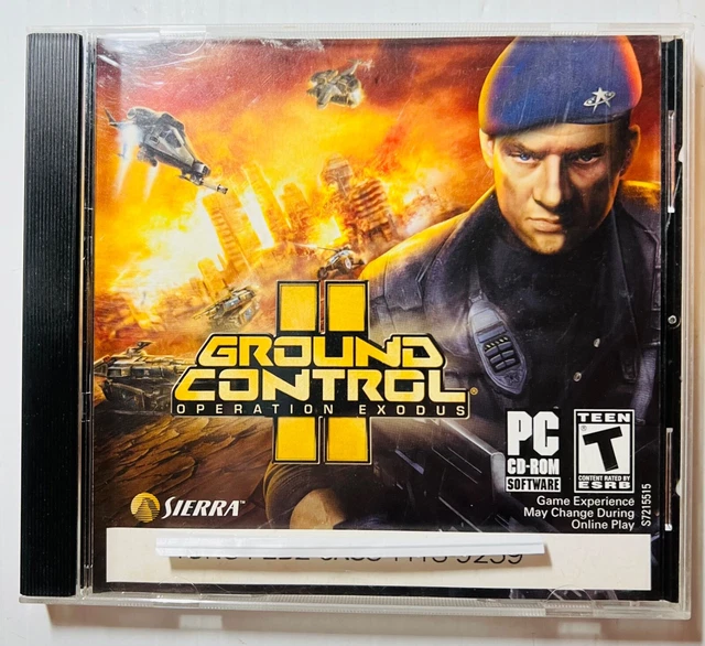 GROUND CONTROL II: Operation Exodus. Pc Cd-Rom Game $15.00 - PicClick AU