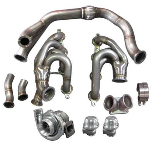 T76 TURBO MANIFOLD DUMP PIPE Kit For SILVIA S13 S14 LS1 LSx Engine Swap ...
