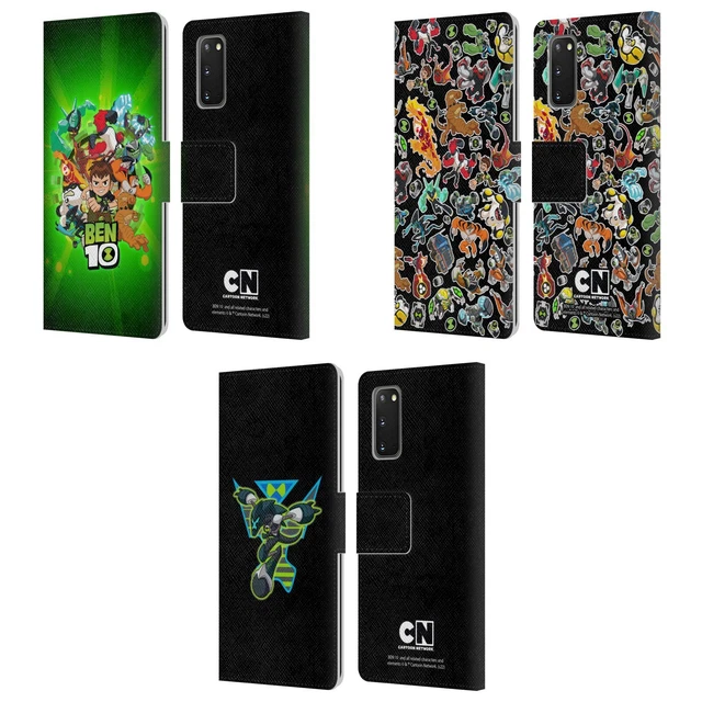 OFFICIAL BEN 10: Animated Series Graphics Leather Book Case For Samsung ...