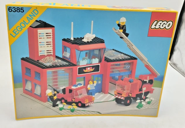 LEGO 6385 FIRE House-I MISB NEW SEALED Classic Town Vintage RARE 80s ...