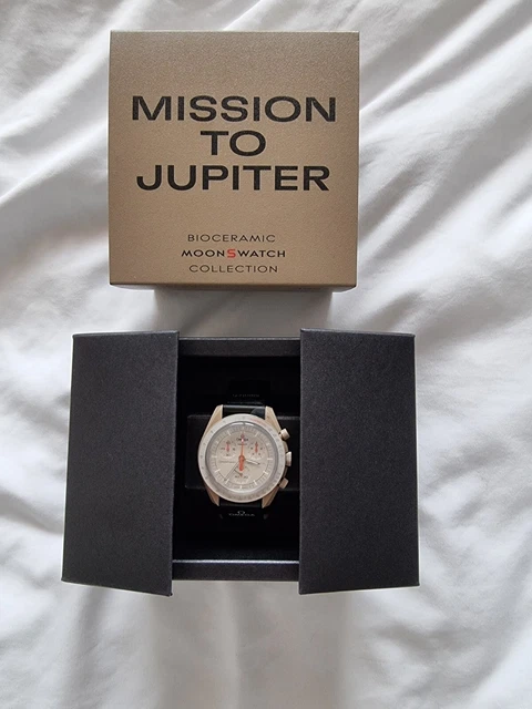 OMEGA X SWATCH - Moon Watch Bioceramic Mission To Jupiter Moonswatch ...