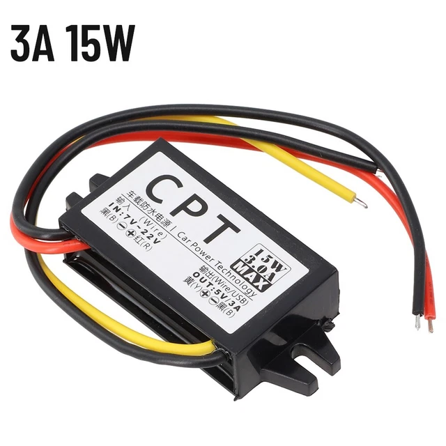 R??GULATEUR CONVERTISSEUR ??TANCHE DC/DC 12V ?? 5V 3A non isol?? EUR 9,74 - PicClick FR