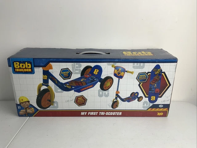 BOB THE BUILDER Childs Tri Scooter 3 Wheel - Brand New £24.99 - PicClick UK