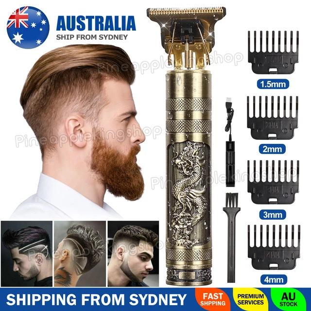 MEN PORTABLE ELECTRIC Hair Trimmer Clippers Beard Shaver Cutting ...