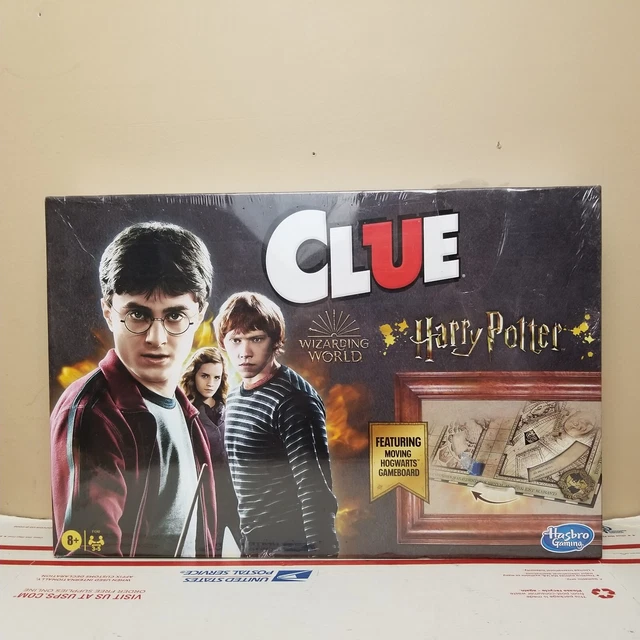 NEW HASBRO GAMING Clue: Wizarding World Harry Potter Edition Mystery ...
