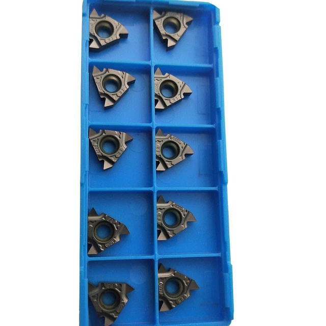 INSERT CARBURE FILETÉ 16ER 3/8 \" 16ER AG60-TF 6ER AG60 Accessoires CNC EUR 21,08 - PicClick FR