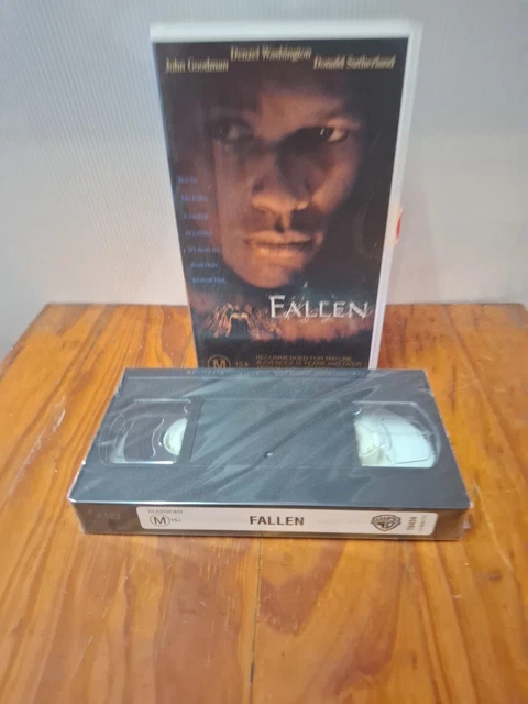 FALLEN - VHS Movie Denzel Washington PAL 1998 Brand New Sealed Tape $14 ...