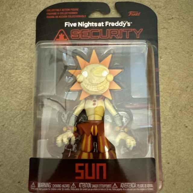 FIVE NIGHTS AT Freddys Sun Figure FNAF Security Breach Funko Action £22 ...