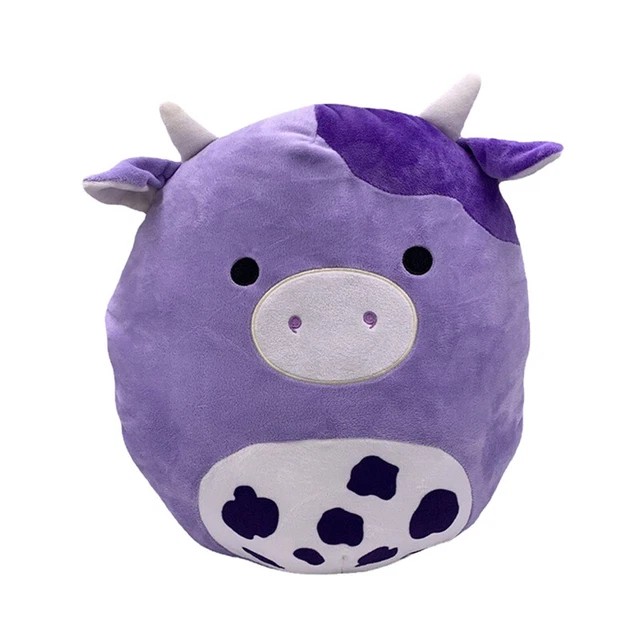SQUISHMALLOWS CONNOR COW Plush Toy Cuddle Squeeze Soft Doll Kid Gift ...