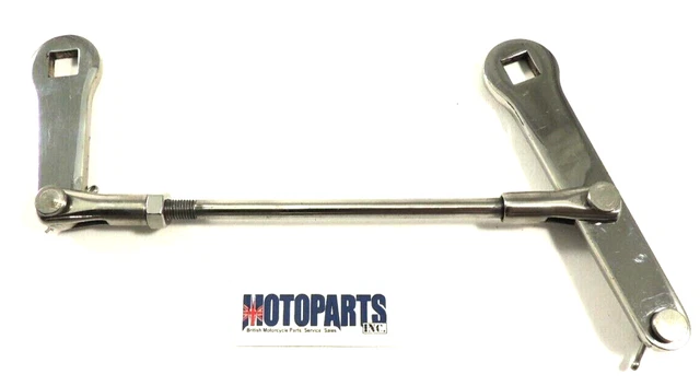 TRIUMPH BSA TLS (twin leading shoe) Front Brake Lever Assembly 1968 (37 ...