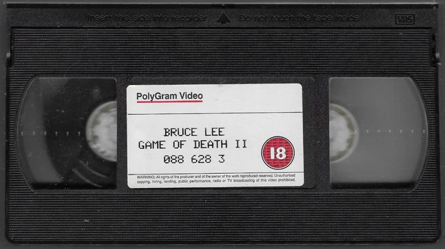 BRUCE LEE IN Game Of Death II (VHS) - VHS Only £6.00 - PicClick UK