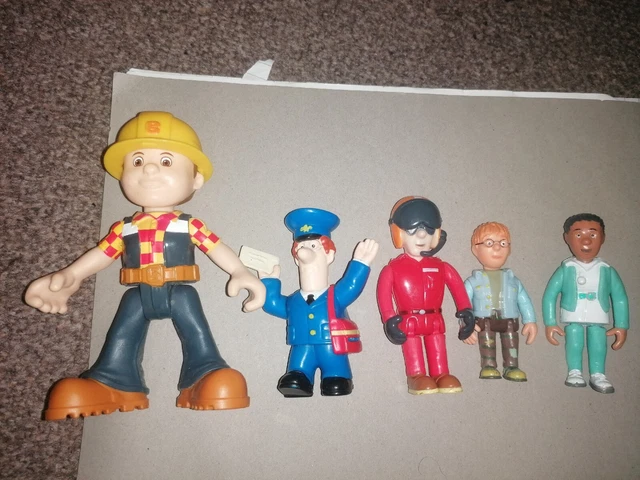 CBEEBIES CHILDRENS TV Bundle lot , postman pat, Bob builder, fireman ...