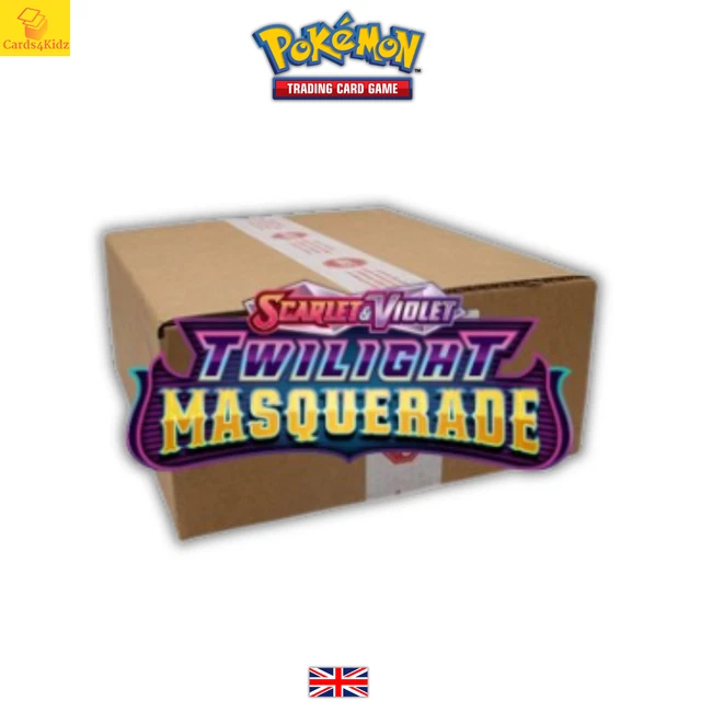 POKEMON 10 TWILIGHT Masquerade Elite Trainer Box ETB Sealed Case ...