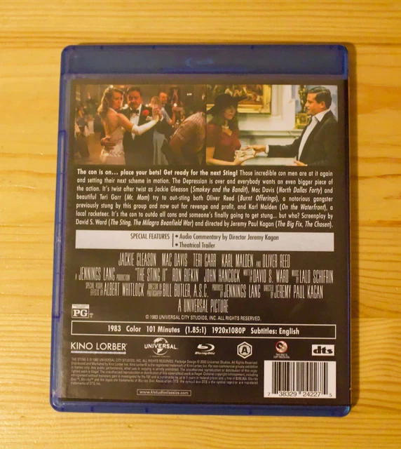 THE STING II Blu-ray Kino Lorber Jackie Gleason Oliver Reed Rare OOP $39.99 - PicClick CA