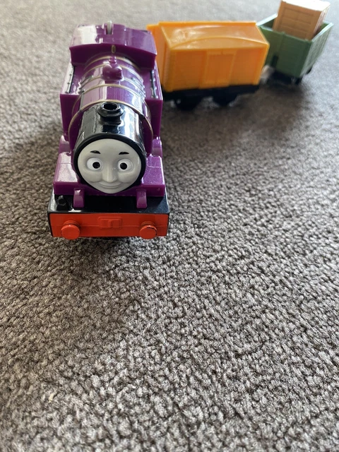 RYAN THOMAS & Friends Trackmaster Engine With Original Trucks And Loads ...