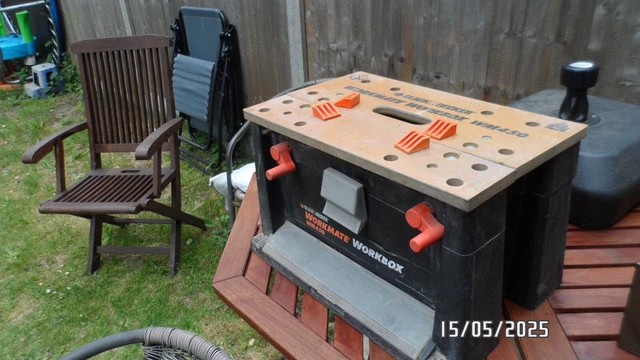 BLACK & DECKER WM450 Workmate Workbox Portable DIY Work Bench & Tool ...