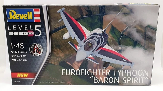 REVELL 1/48 SCALE Model Kit 03848 - Eurofighter Typhoon Baron Spirit £ ...