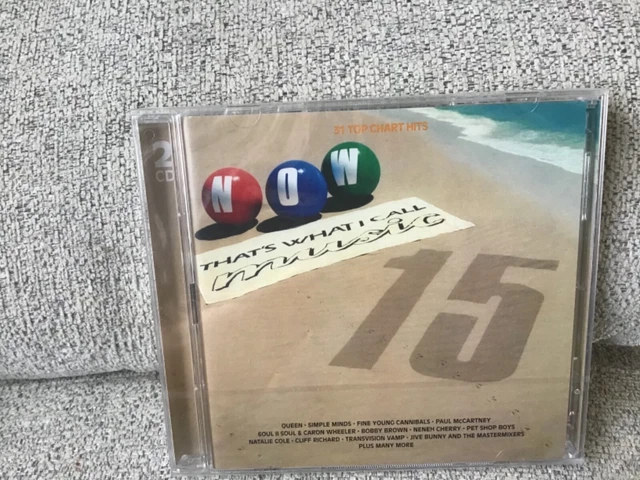 NOW THAT’S WHAT I call Music 15 new sealed 2 cd £0.99 - PicClick UK