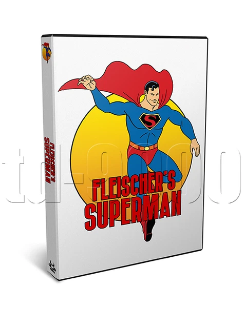 SUPERMAN (1941) COMPLETE 17 Episode Fleischer Animated Cartoon Serial (2 x DVD) £11.99 - PicClick UK
