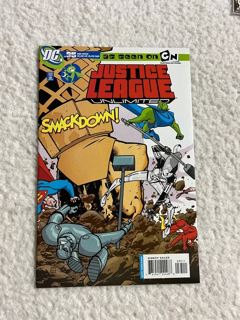 JUSTICE LEAGUE UNLIMITED #35 Cartoon Network DC Comics 2007 EUR 7,89 ...