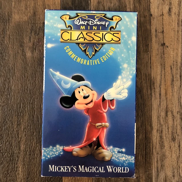 WALT DISNEY MINI Classics - Mickeys Magical World VHS Commemorative ...