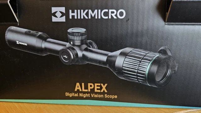 HIKMICRO ALPEX A50T Digital Day/Night Vision Rifle Scope £103.64 ...