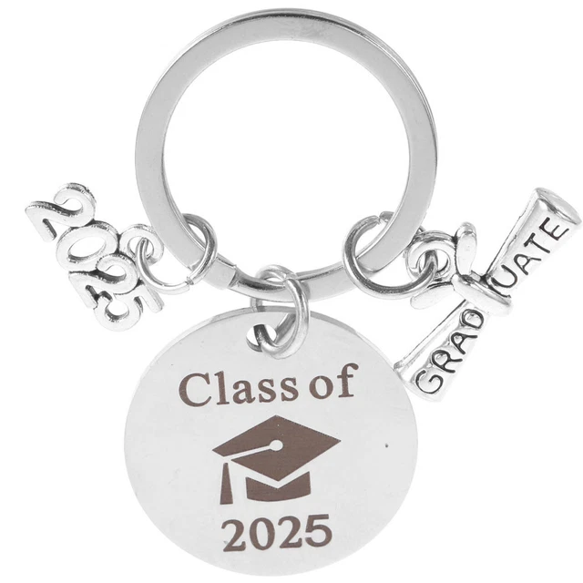 GRADUATION 2025 KEEPSAKE Class of 2025 Keychain Stainless Steel ...
