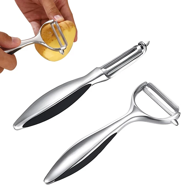 VEGETABLE PEELER SWIVEL Potato Peelers, Multifunction Peeler Set, Sharp ...