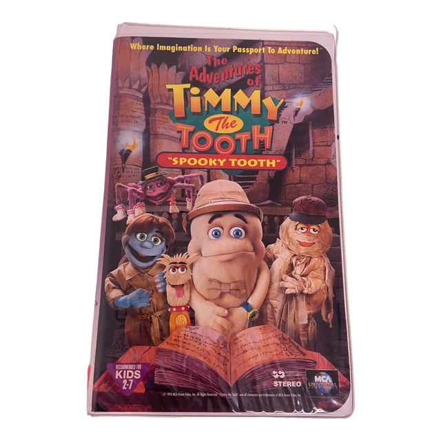 THE ADVENTURES OF Timmy The Tooth Vhs An Eye For A Tooth Kids Video ...