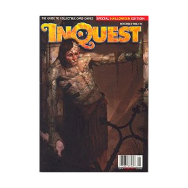 WIZARD ENTERTAINMENT INQUEST #19 "Top Ten Overrated Magic Cards" Mag ...