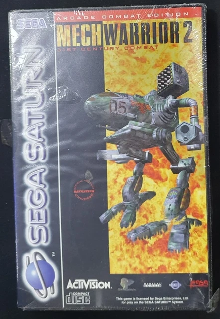 MECH WARRIOR 2 SEGA SATURN PAL EURO NEUF NEW SOUS BLISTER* EUR 49,99 ...