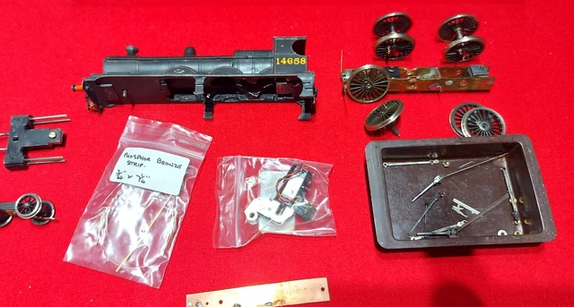 PART BUILT LOCOMOTIVE KIT LMS MANSON 4-6-0 4mm SCALE £20.00 - PicClick UK