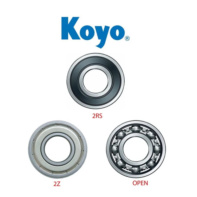 JTEKT BEARING 6000 - 6412 Series - Open - 2RS - 2Z - C3 - *Choose your ...