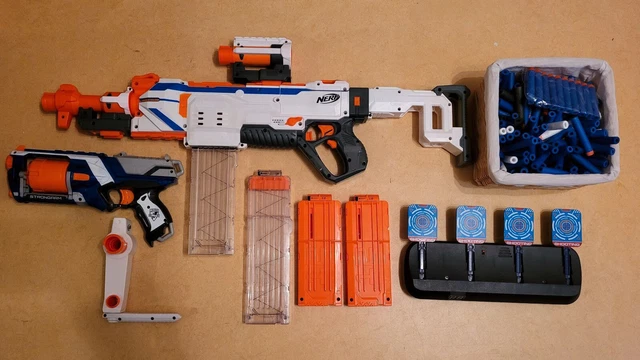 NERF N-STRIKE MODULUS - Regulator + Elite Disruptor + Zubehör $82.96 ...