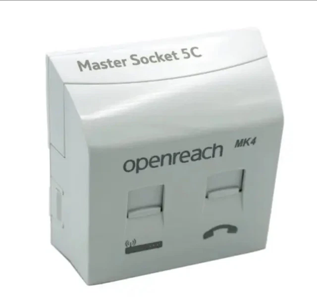 OPENREACH NTE5C WITH VDSL Plate Master Socket £8.00 - PicClick UK