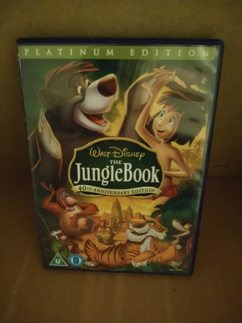 JUNGLE BOOK (1967) (40th Anniversary Platinum Edition) DVD (Certificate ...