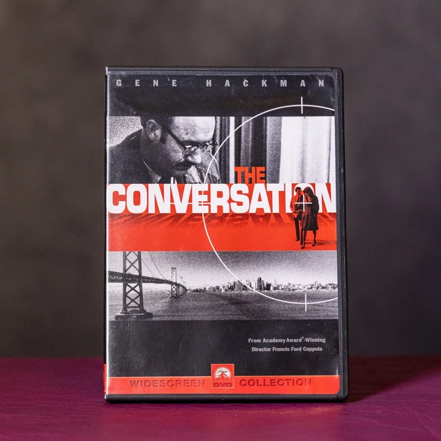 THE CONVERSATION (1974, Coppola) DVD - Gene Hackman - Near Mint Disc ...
