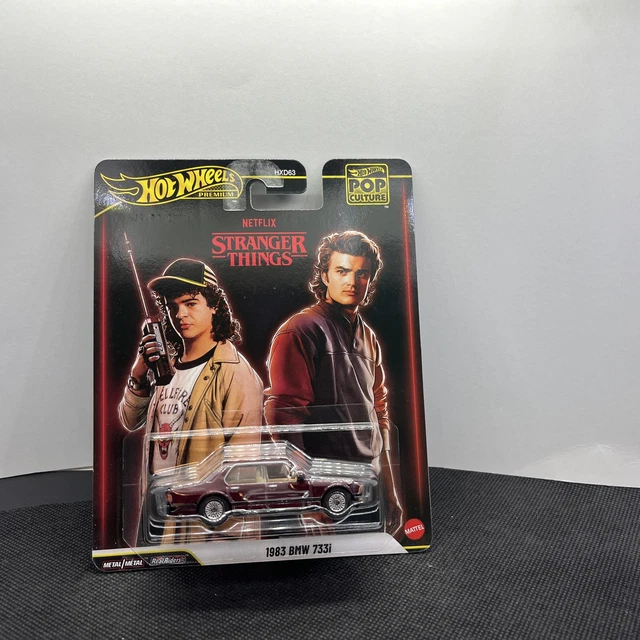 HOT WHEELS PREMIUM 2025 Pop Culture Stranger Things 1983 BMW 733i ...