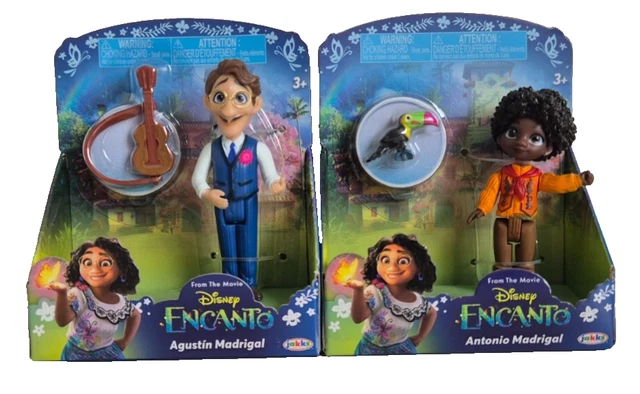 DISNEY ENCANTO AGUSTIN Madrigal And Antonio Madrigal 3 inch Figure Doll ...
