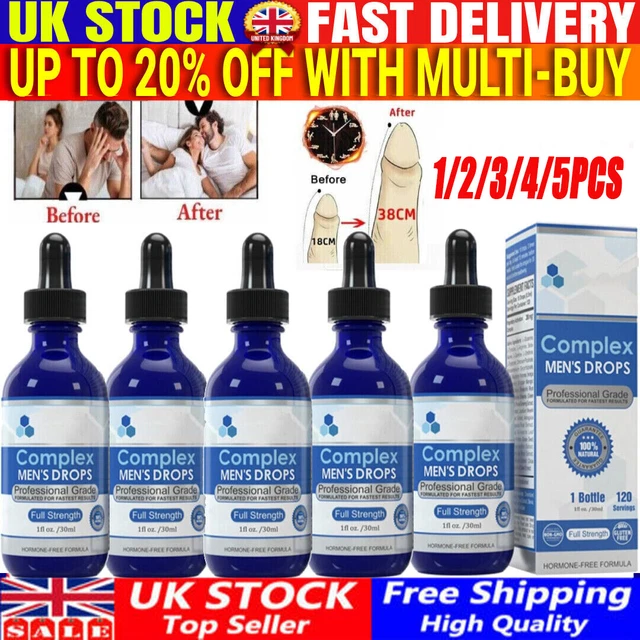1-5X NEXUSBIO LABS Complex Men's Drops, Secret Drops for Strong Men ...
