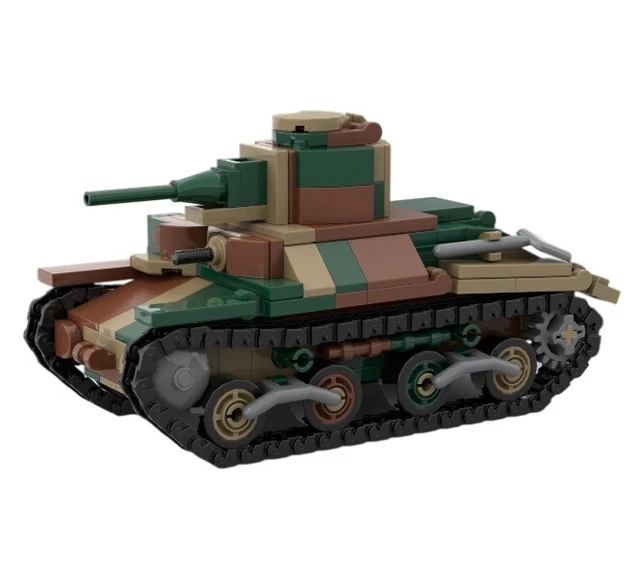 WW2 JAPANESE TYPE 95 HA-GO Ke-Go light tank World War 2 MOC Japan ...
