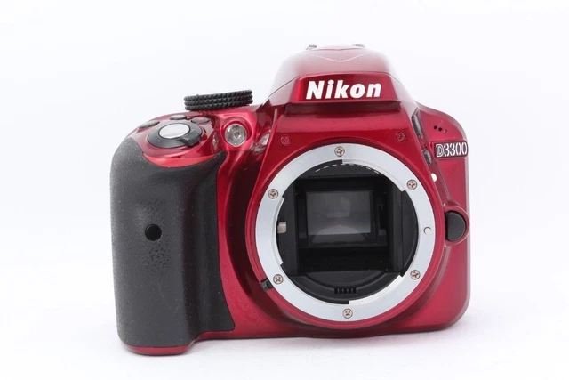 NIKON D3300 RED with 55-200mm Telephoto Lens $570.53 - PicClick AU