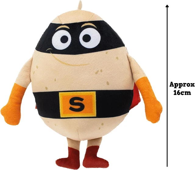 SUPERTATO CBEEBIES CHARACTER Soft Toy Teddy Bear Beige Kids Gift Plush ...