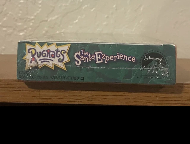 RARE RUGRATS SANTA Experience (VHS, 1996) Nickelodeon Cartoon Holiday ...