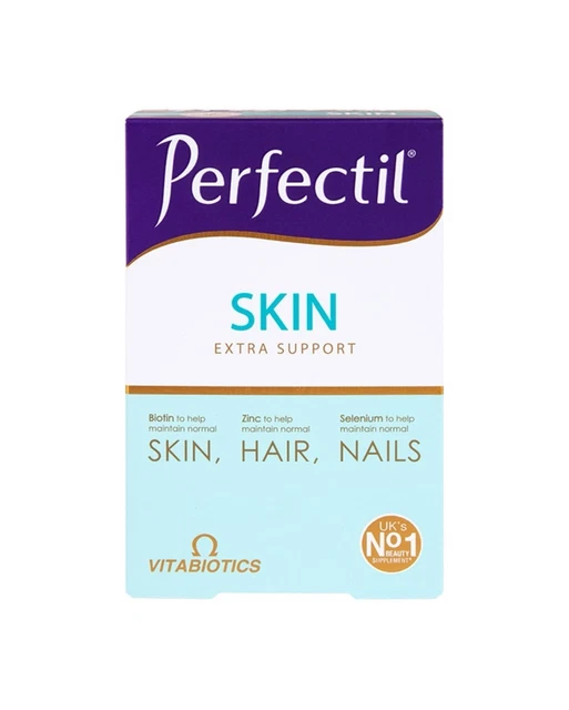 VITABIOTICS PERFECTIL PLUS Skin Extra Support Tablets 56 Tablets £18.40 ...