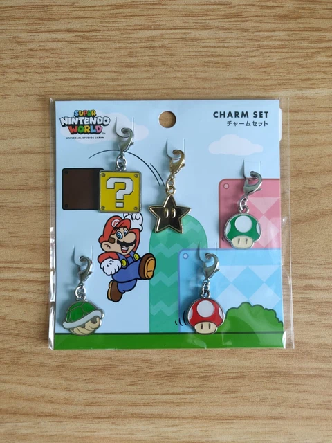 UNIVERSAL STUDIOS JAPAN Super Nintendo World Mario Charm Set - BRAND ...