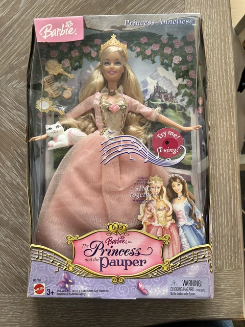 BARBIE PRINCESS AND the Pauper Princess Anneliese Doll 2004 £48.56 ...